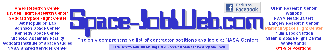 Space-JobWeb.com- The premier Aerospace Contractor Job Listing Source